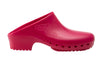 Calzuro Maroon Clogs | Comfortable Slip-On Work Shoes | Calzuro