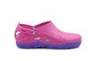 Calzuro Rebel Pink/Purple Clogs | Slip-Resistant Footwear | Calzuro
